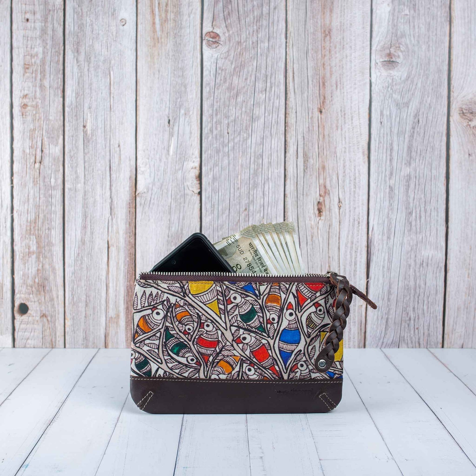 Get Hand Painted Small Pouch Bags at Best Prices, Now @ Studio Decorai
