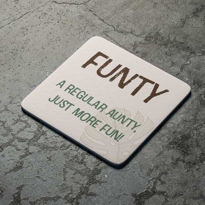 Cheeky yet fun - Funty Coasters