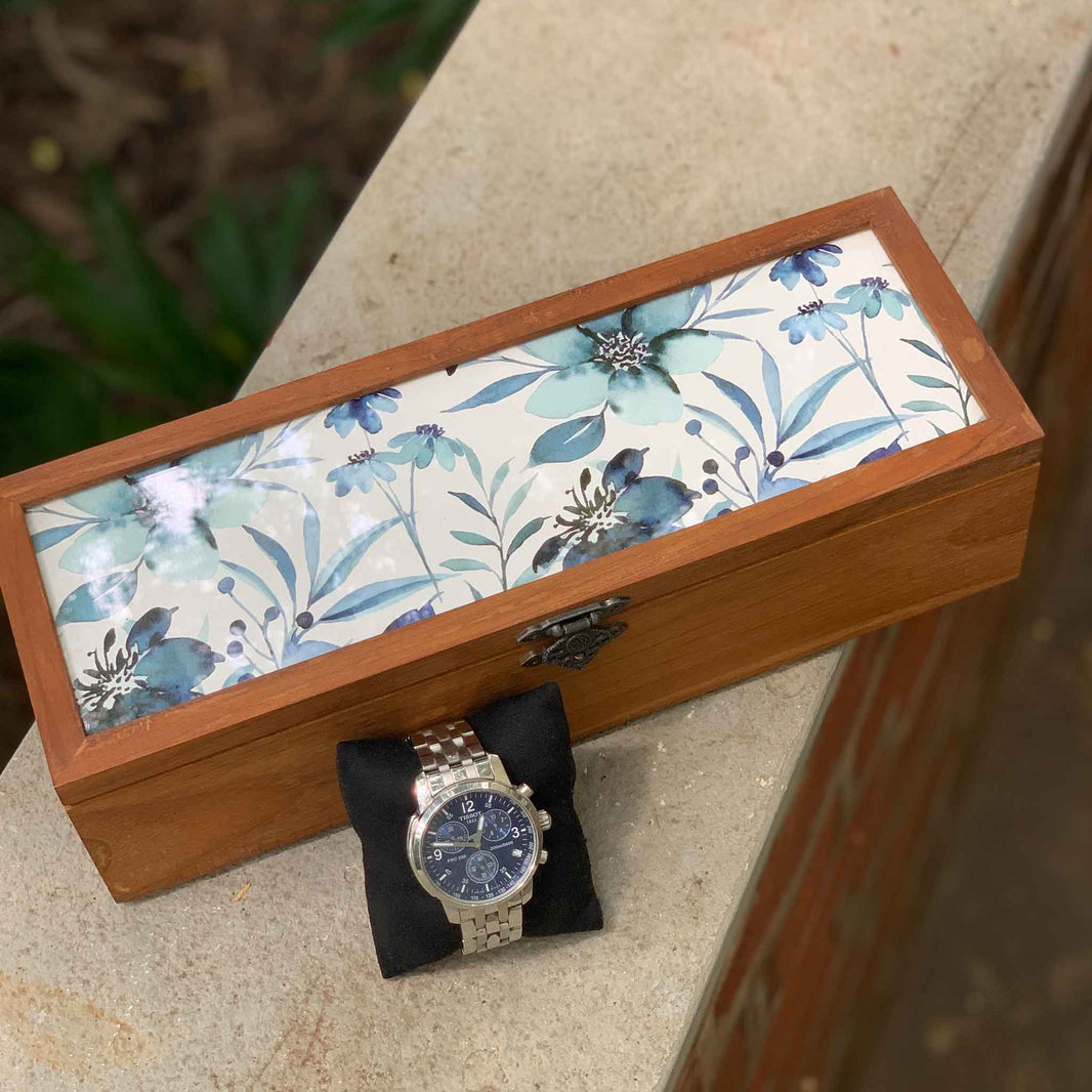 Shop Handmade Leather Watch Box Online | Studio Decorai